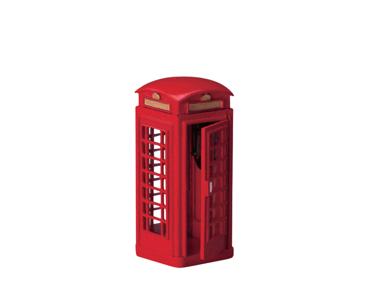 Lemax Telephone Booth Bow Garden Centre lemax-telephone-booth-bow-garden-centre