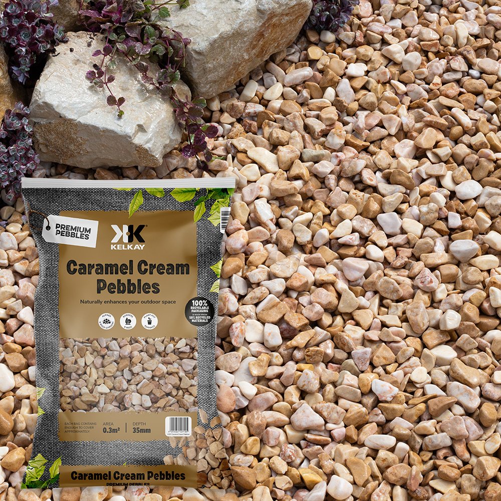 Caramel Cream Pebbles – Bow Garden Centre