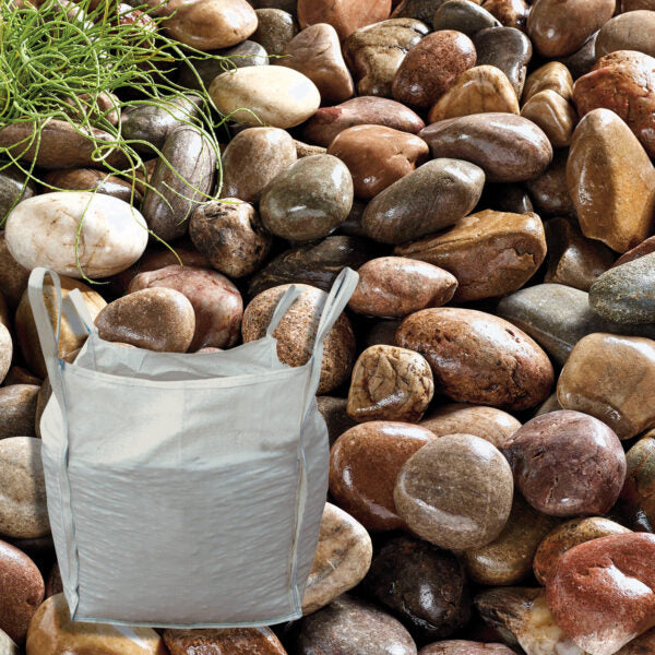 Large Beach Cobbles Bulk Bag – Bow Garden Centre