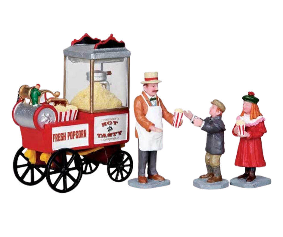 Lemax - Popcorn Seller – Bow Garden Centre