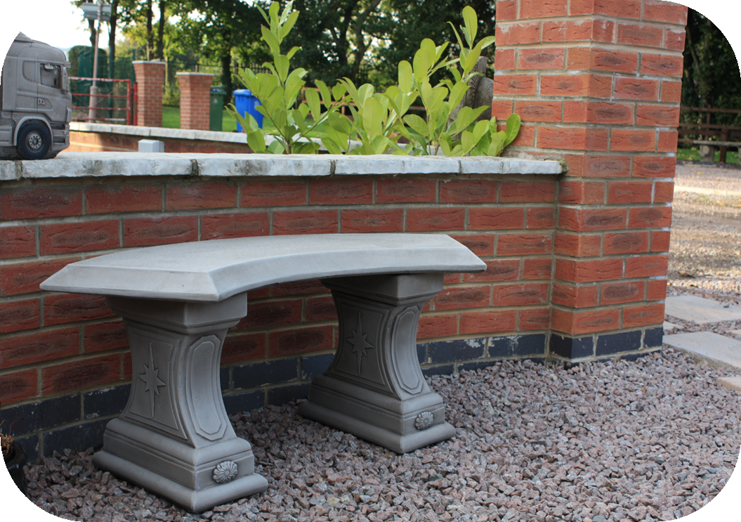 Star Bench Curved – Bow Garden Centre