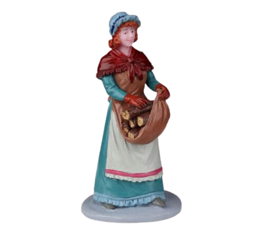 Lemax - Wood for the Fire – Bow Garden Centre