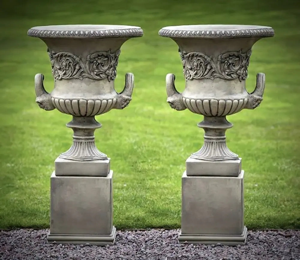 Two Grecian Planter Urns – Bow Garden Centre