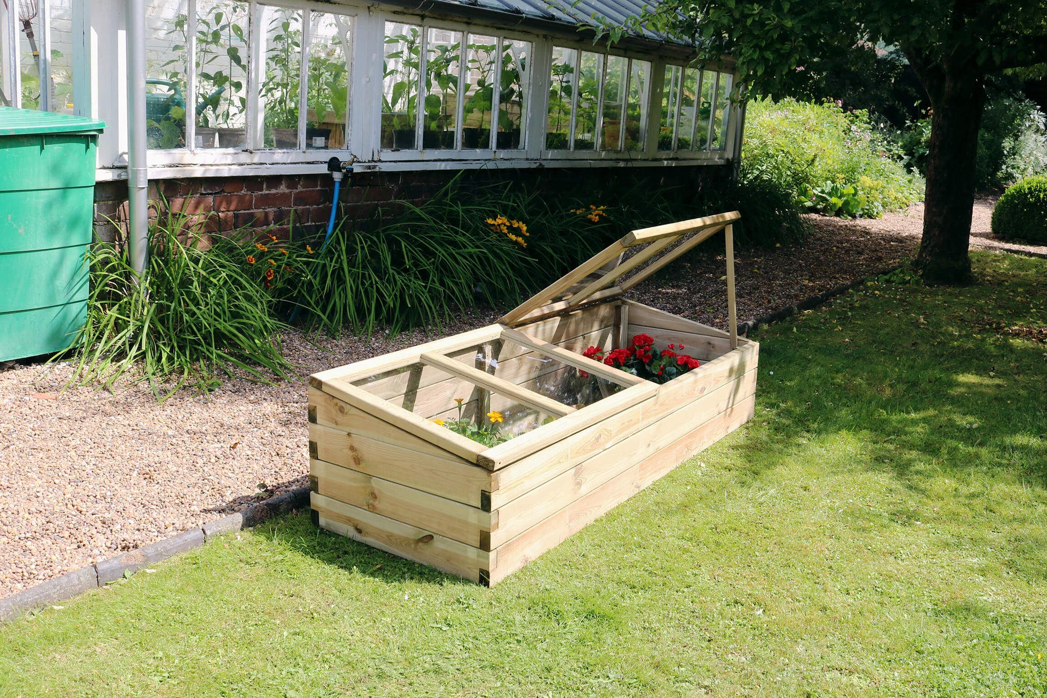 Cold Frame Greenhouse 4ft X 3ft Tanalised Coldframe